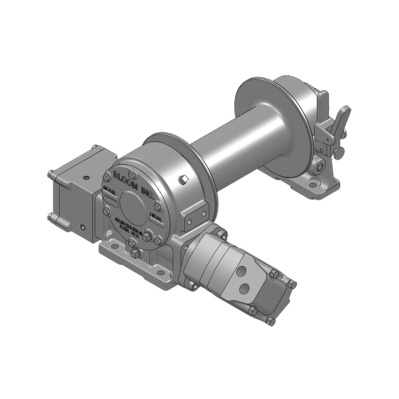 Series 1200 galvanized worm gear winches | Bloom Manufacturing